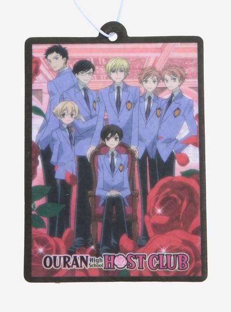 Ouran High School Host Club Group Portrait Rose Air Freshener | BoxLunch