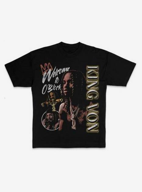 King Von Welcome To O'Block T-Shirt | Hot Topic