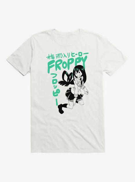 My Hero Academia Froppy T-Shirt - WHITE | BoxLunch