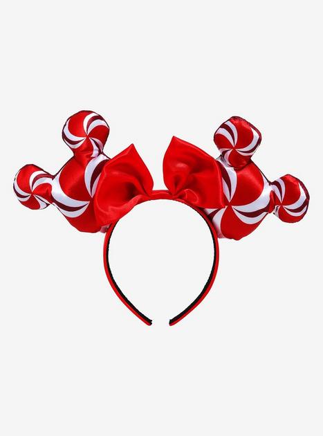 Disney Candy Cane Minnie Mouse Ears - BoxLunch Exclusive | BoxLunch