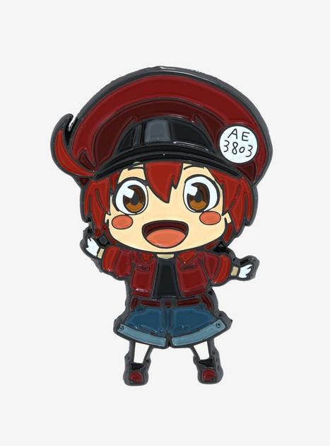 Cells at Work! Red Blood Cell Enamel Pin - BoxLunch Exclusive | BoxLunch