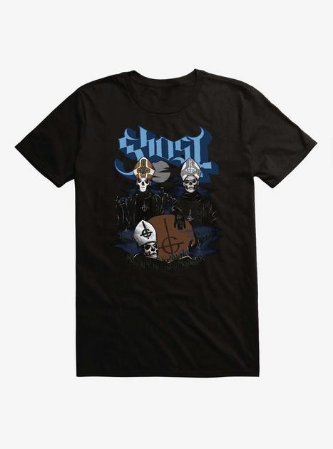 Ghost The Return Of The Living Papa T-Shirt - BLACK | Hot Topic