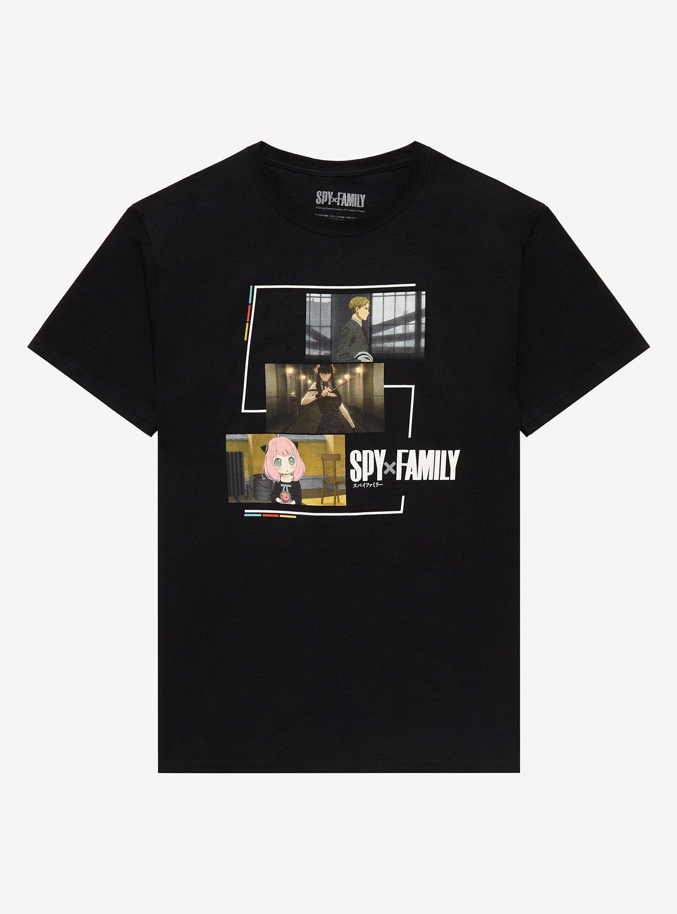 Spy X Family Screen Shot Panels T-Shirt | Hot Topic