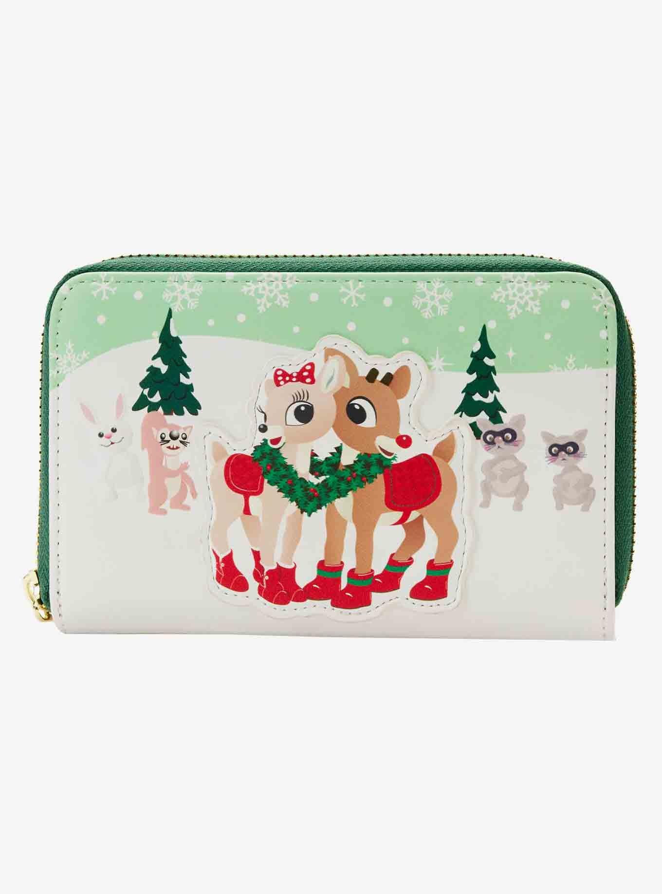 Loungefly Rudolph The Red-Nosed Reindeer Couple Zipper Wallet | Her ...