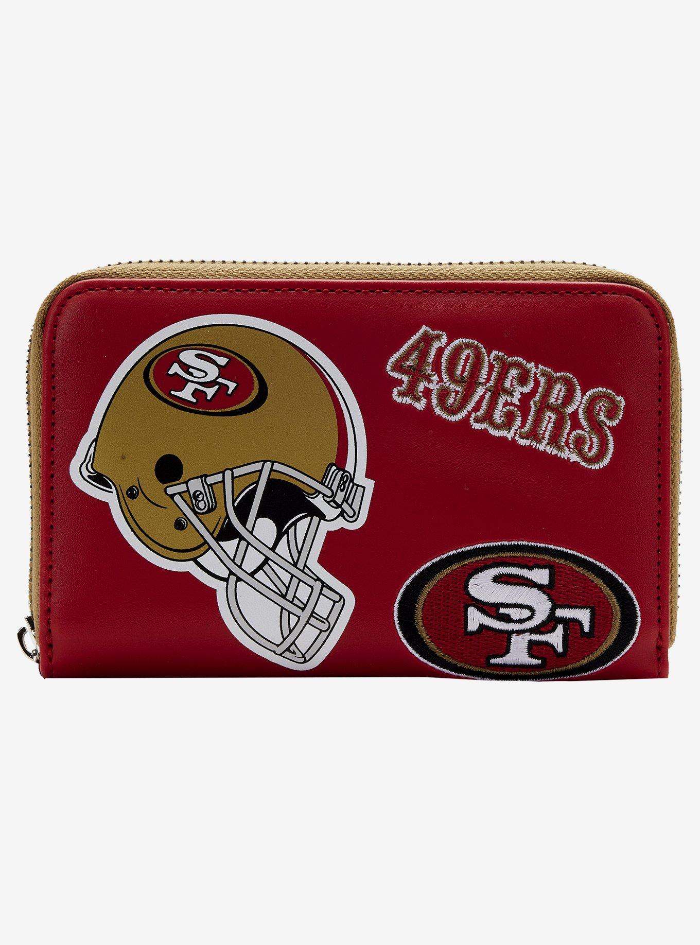 Loungefly NFL San Francisco 49ers Icon Zipper Wallet | Her Universe