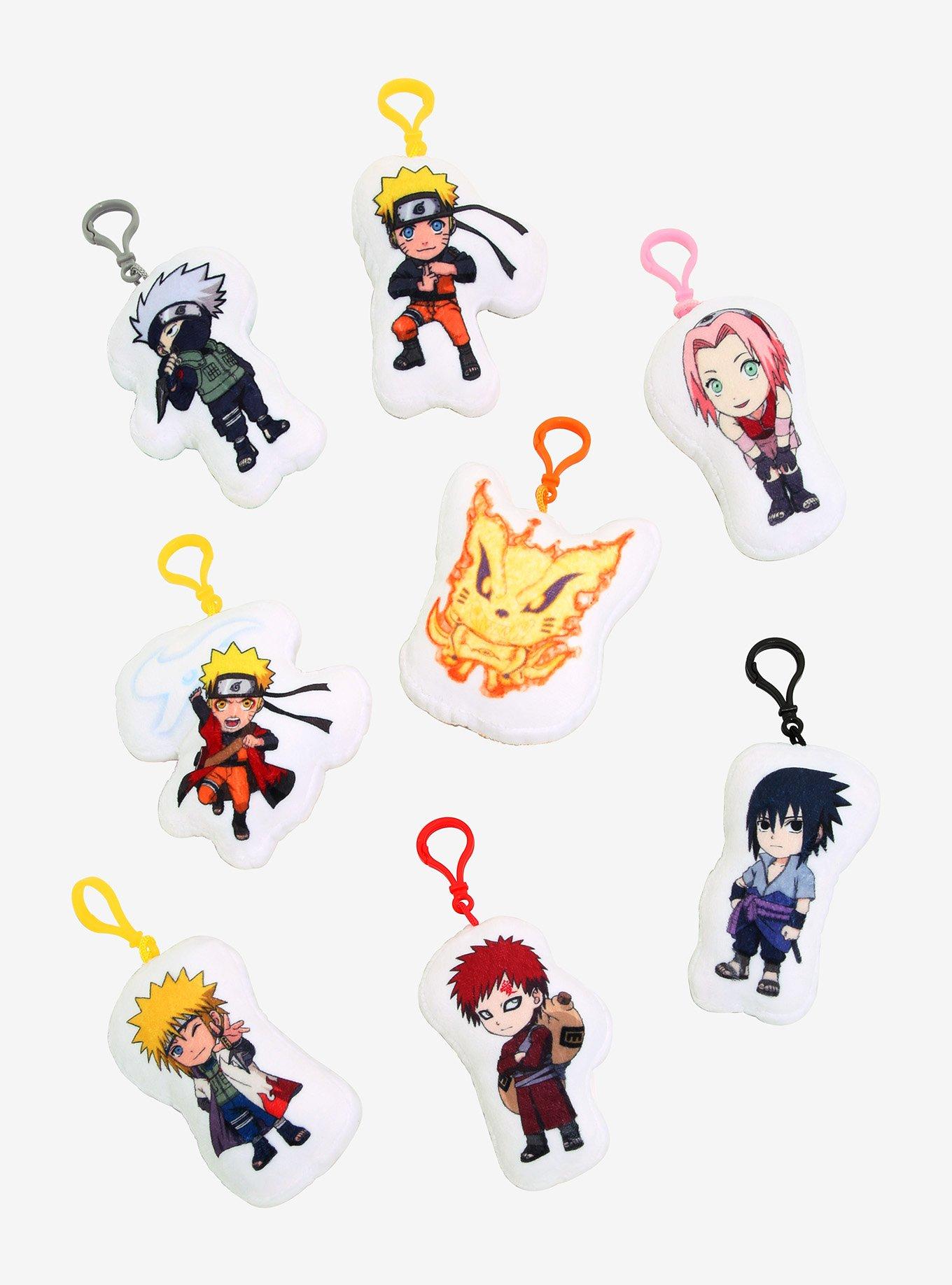 Naruto Shippuden Characters Blind Bag Plush Key Chains | Hot Topic