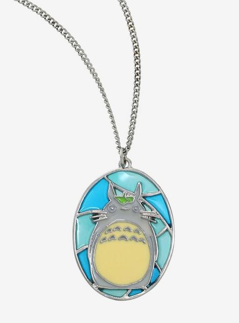 Studio Ghibli My Neighbor Totoro Totoro Stained Glass Necklace ...