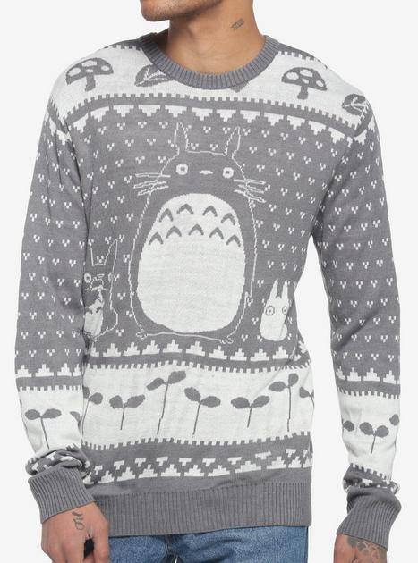 Our Universe Studio Ghibli My Neighbor Totoro Fair Isle Knit Sweater ...
