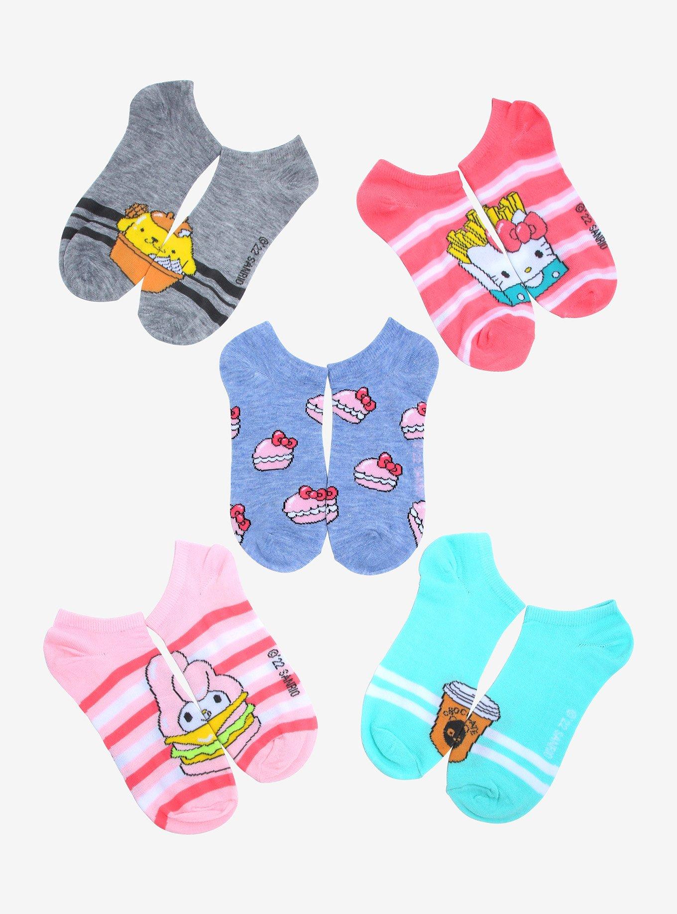 Sanrio Hello Kitty & Friends Character Food Sock Set | BoxLunch