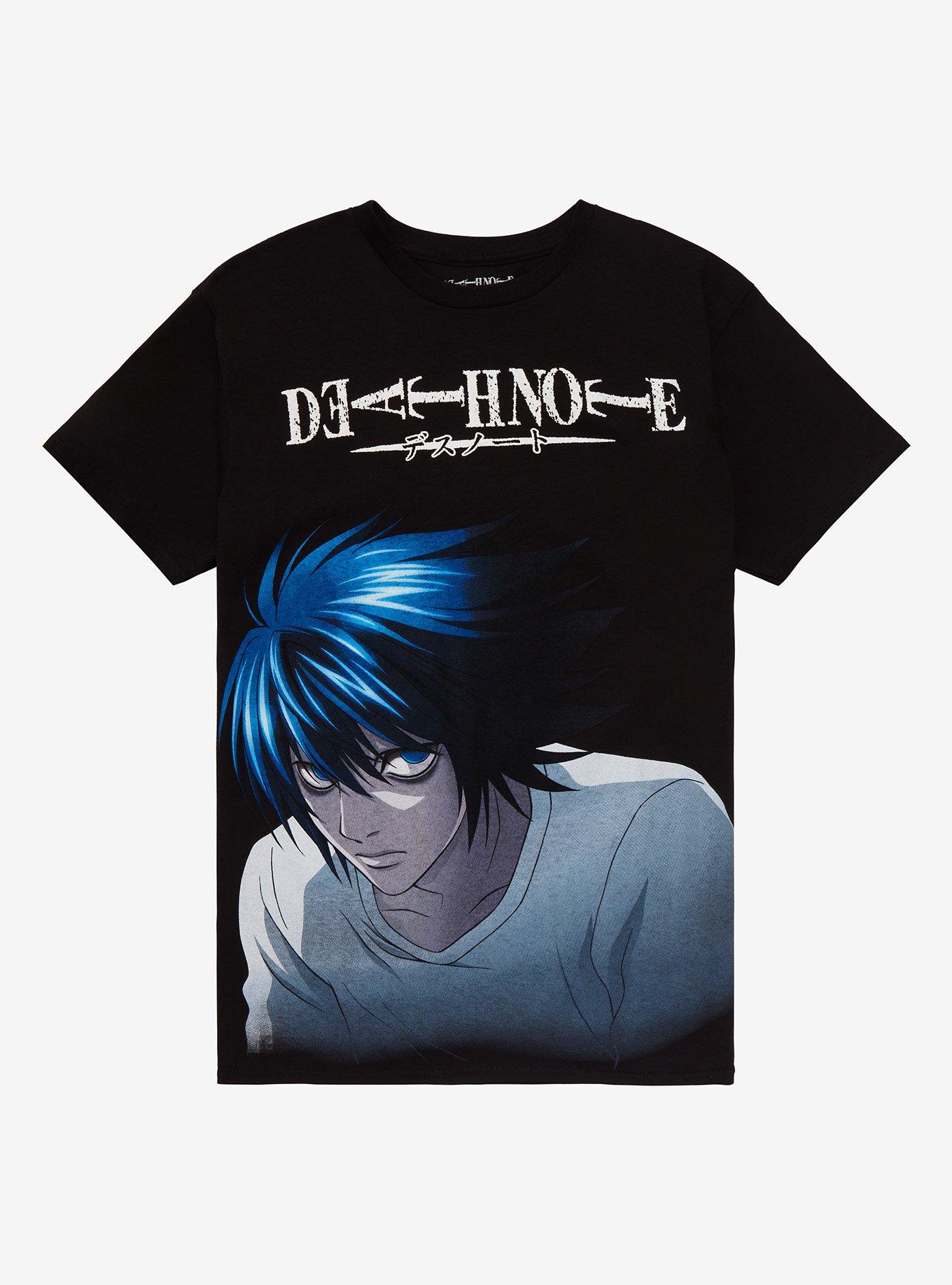 Death Note L T Shirt Hot Topic
