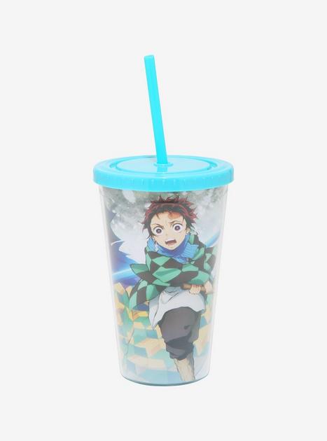 Demon Slayer: Kimetsu No Yaiba Kamado Tanjiro Acrylic Travel Cup | Hot ...