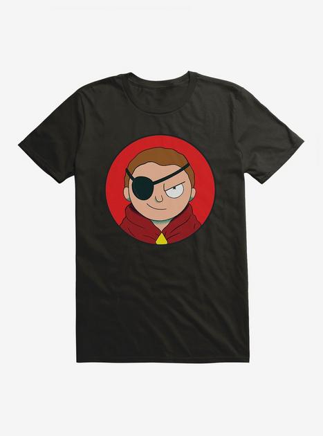 Rick And Morty Eyepatch Morty T-Shirt | Hot Topic