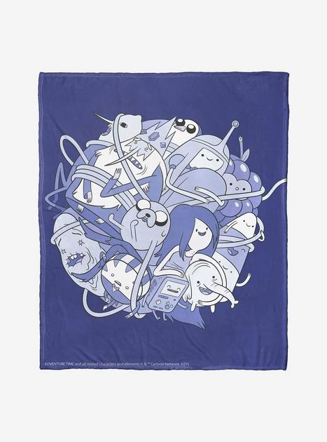 Adventure Time Ball Of Fun Throw Blanket | BoxLunch