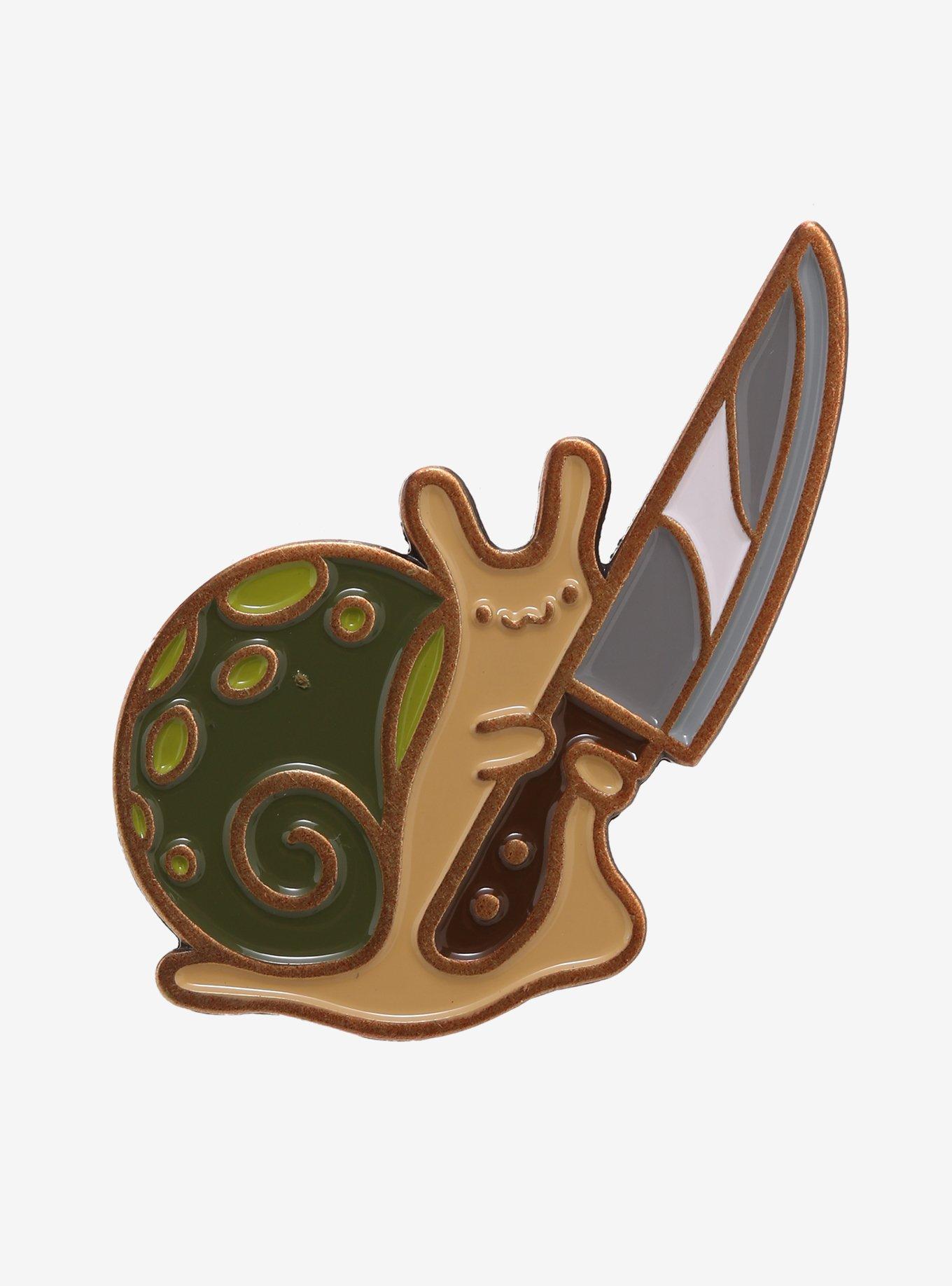 Snail Knife Enamel Pin | Hot Topic