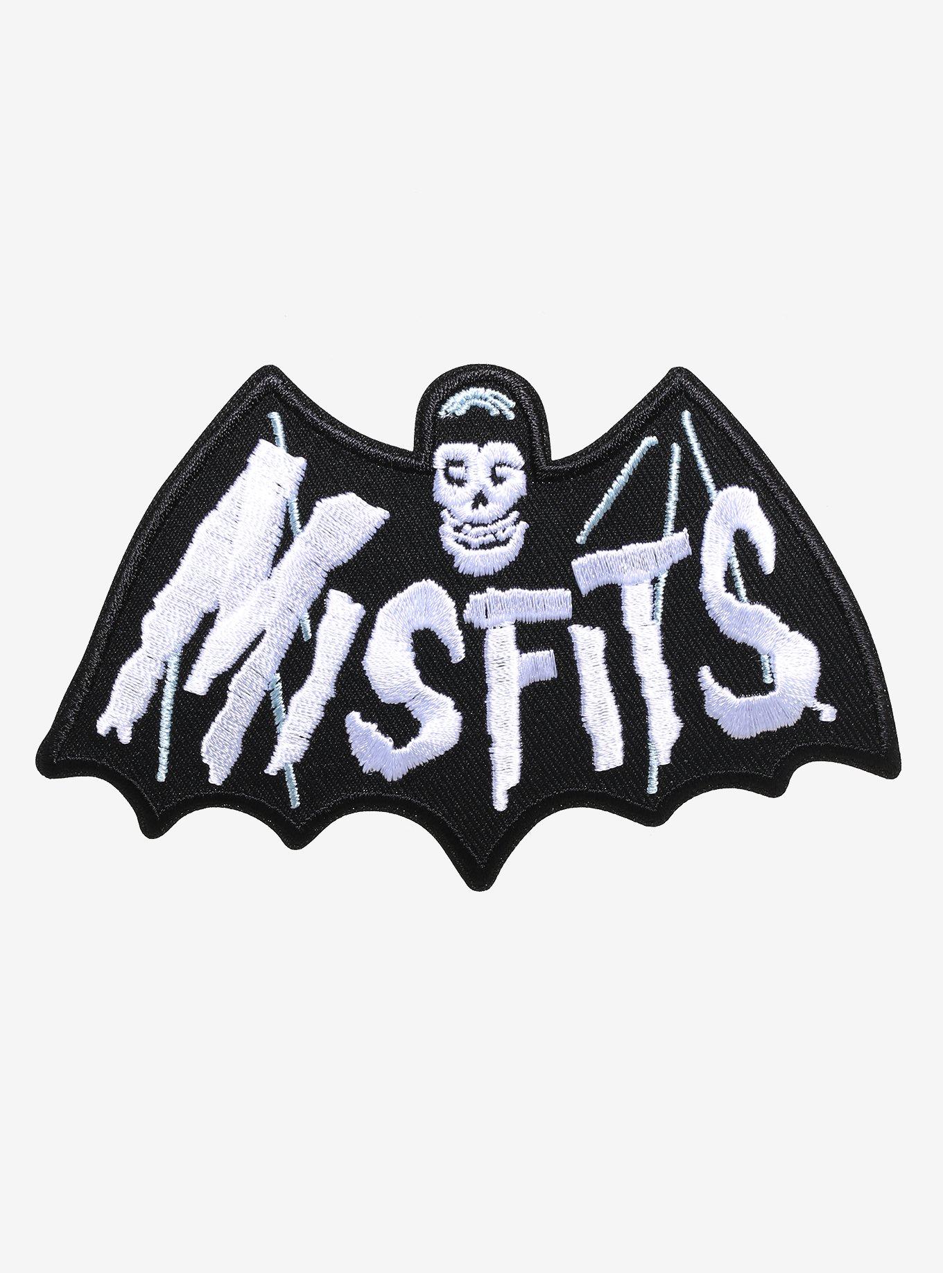 Misfits Bat Logo Patch | Hot Topic
