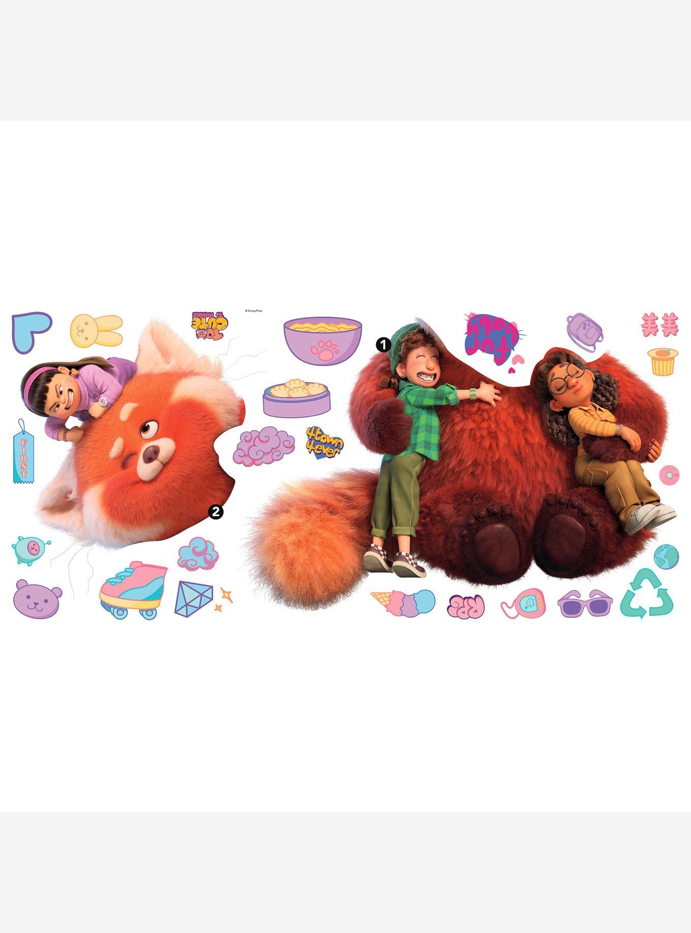 Disney Pixar Turning Red Peel & Stick Giant Wall Decals | BoxLunch