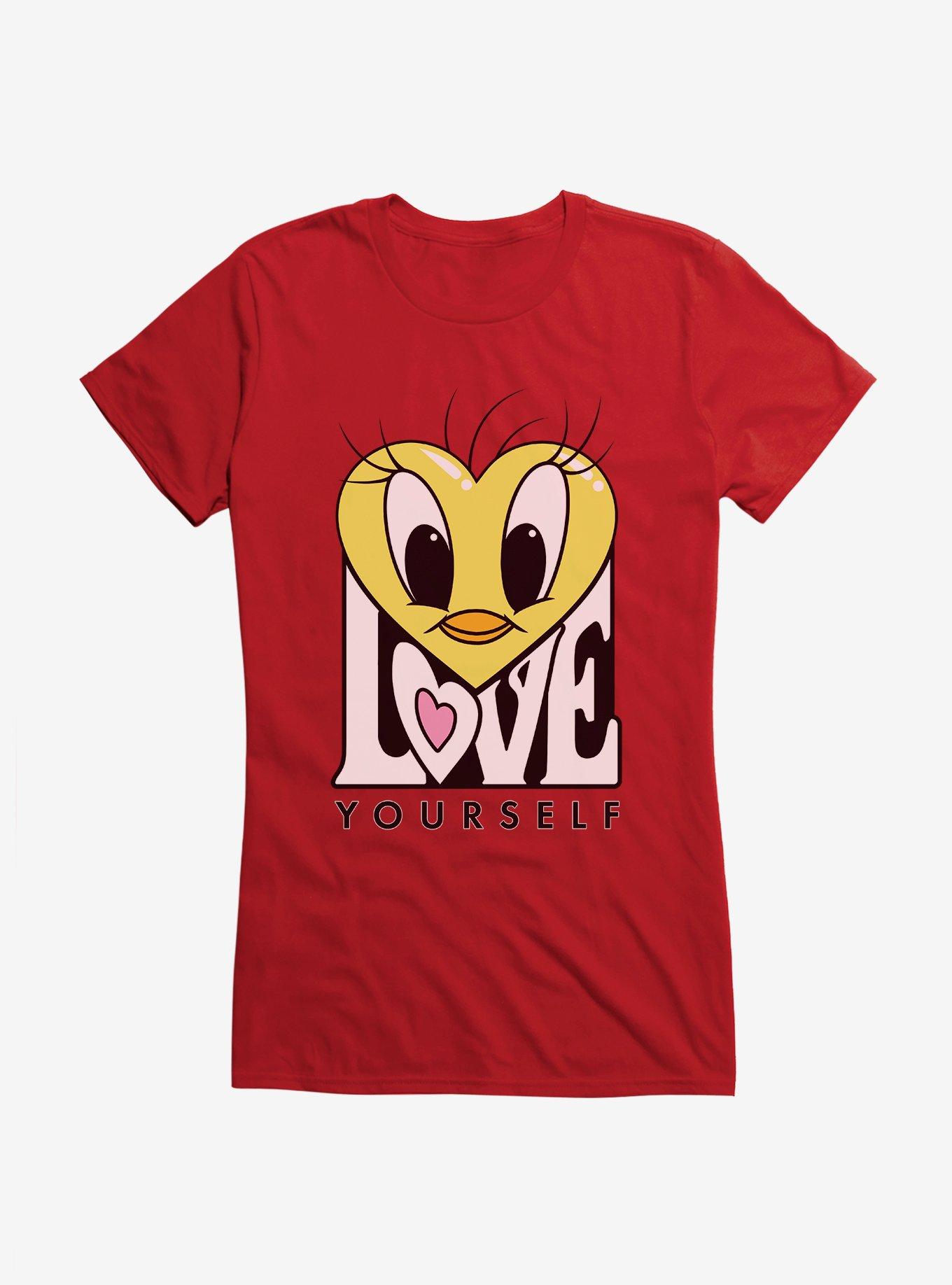 Looney Tunes Tweety Love Yourself Girls T Shirt Hot Topic
