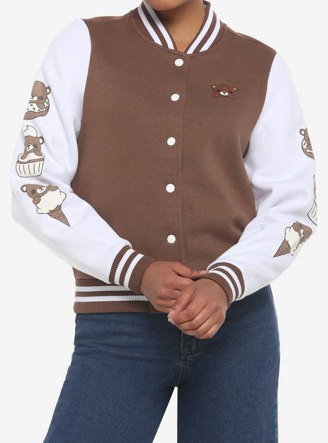 Teddy Bear Desserts Girls Varsity Jacket | Hot Topic