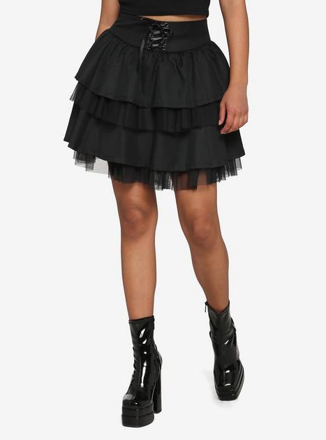 Black Tiered Tutu Skirt | Hot Topic
