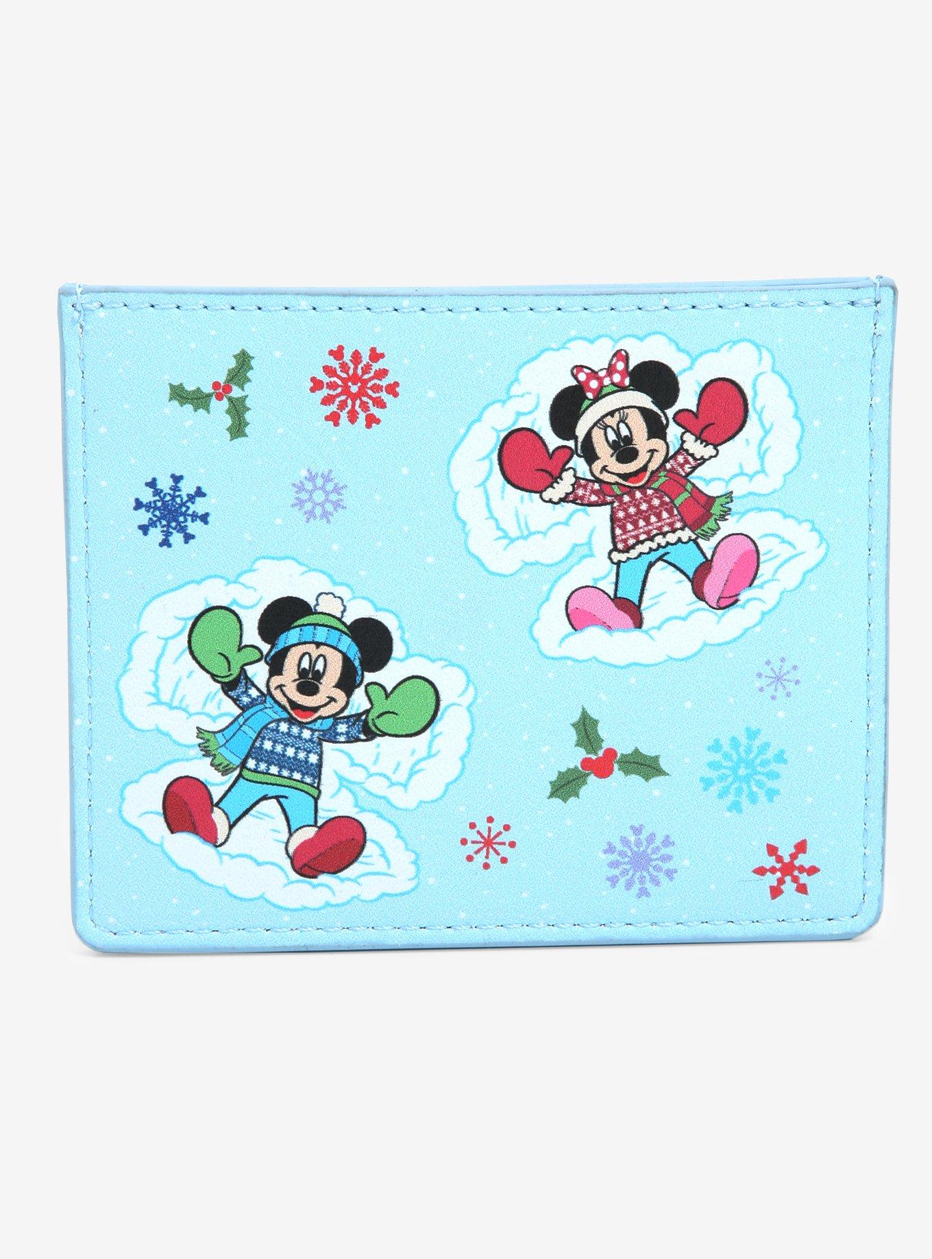 Her Universe Disney Mickey Mouse & Minnie Mouse Snow Angels Cardholder ...