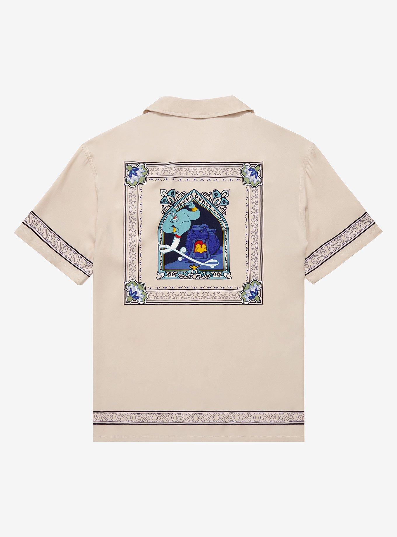 Disney Aladdin Cave of Wonders Woven Button-Up - BoxLunch Exclusive ...