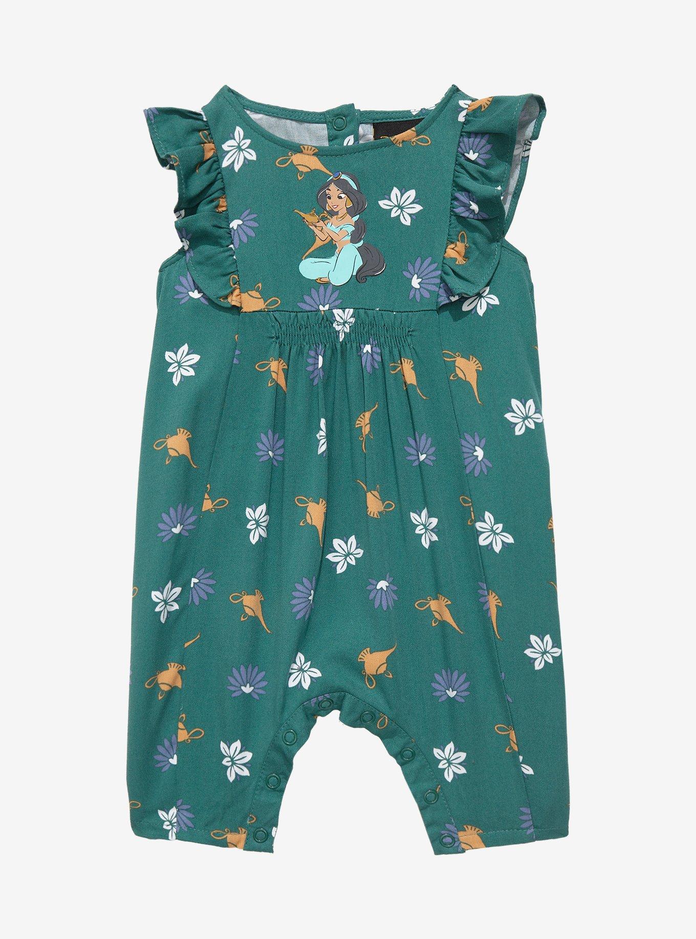 Our Universe Disney Aladdin Princess Jasmine Ruffled Infant One Piece