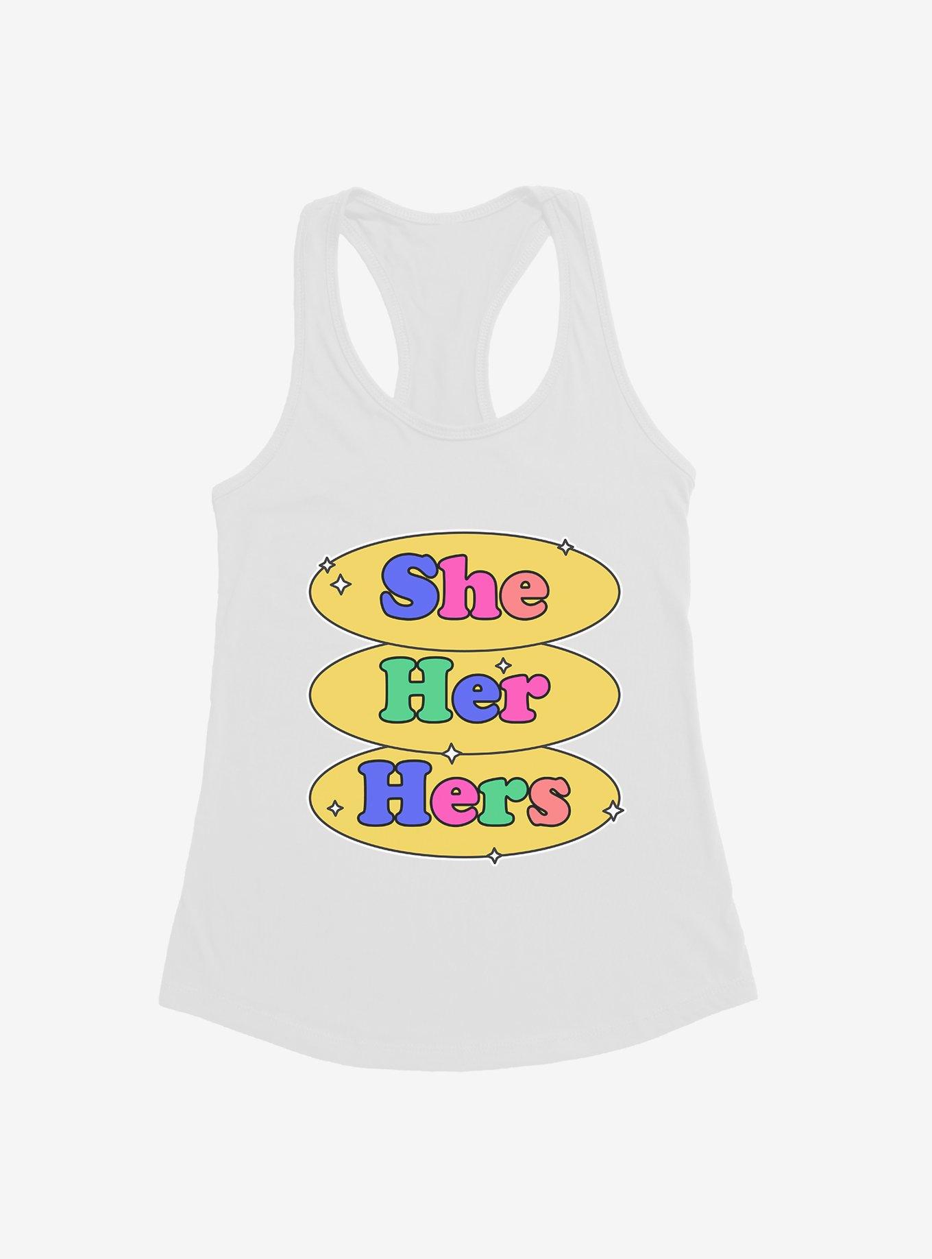 Pride Pronouns She Her Hers Tank | Hot Topic