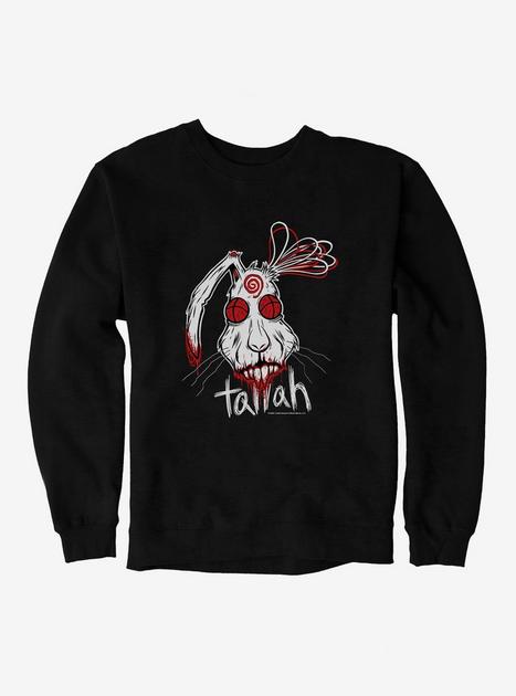 Tallah Dead Rabbit Sweatshirt - BLACK | Hot Topic