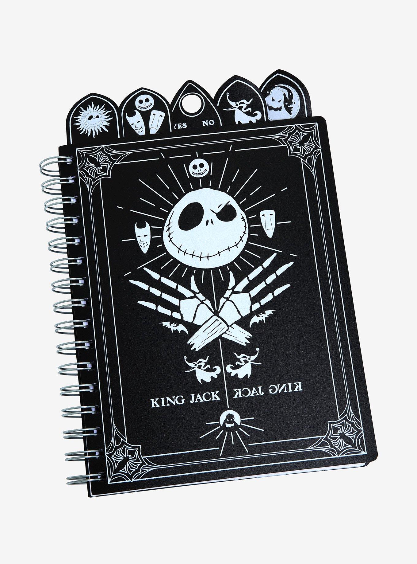 The Nightmare Before Christmas Spirit Board Tabbed Journal | Hot Topic