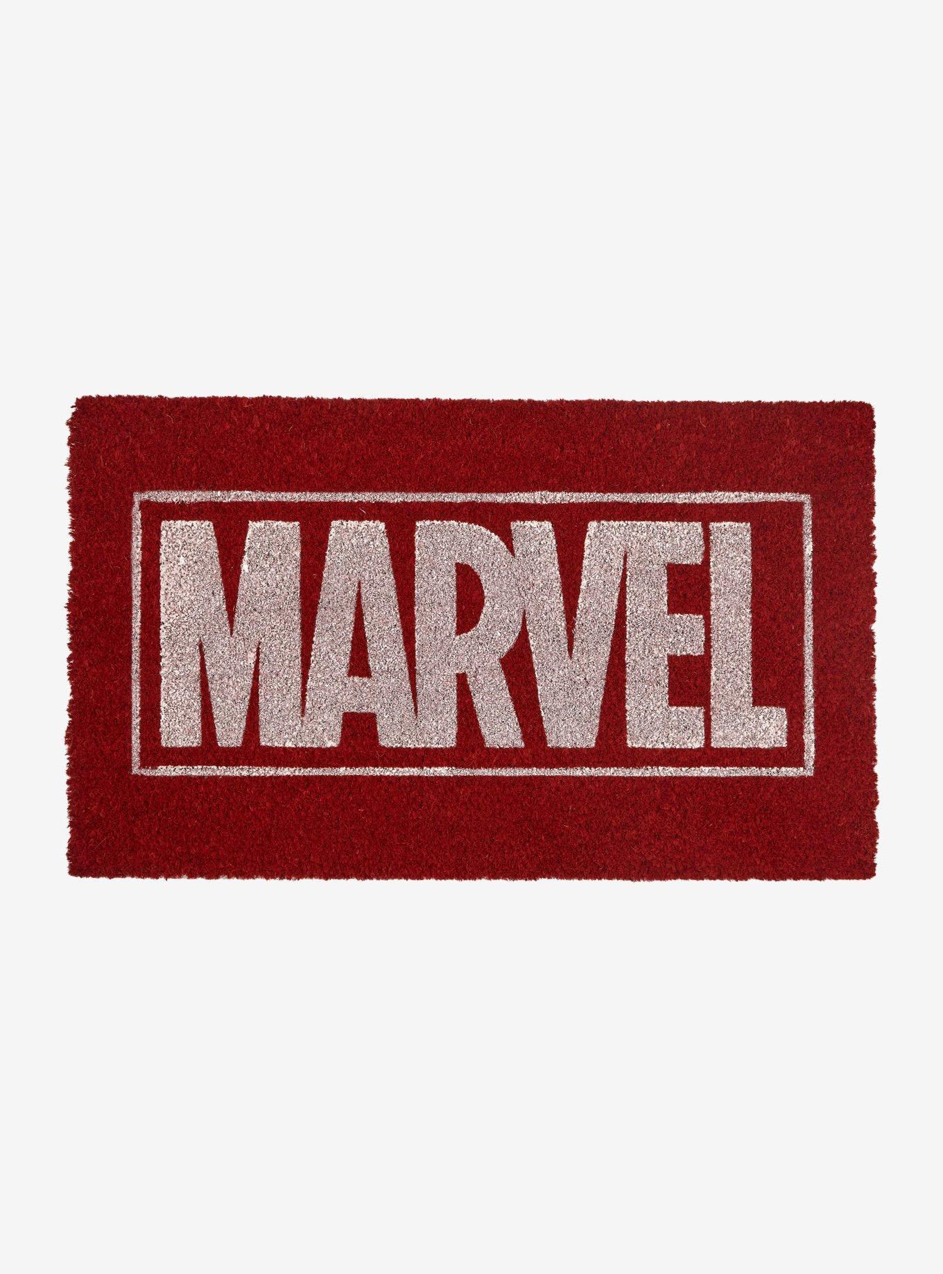 Marvel Logo Doormat | Hot Topic