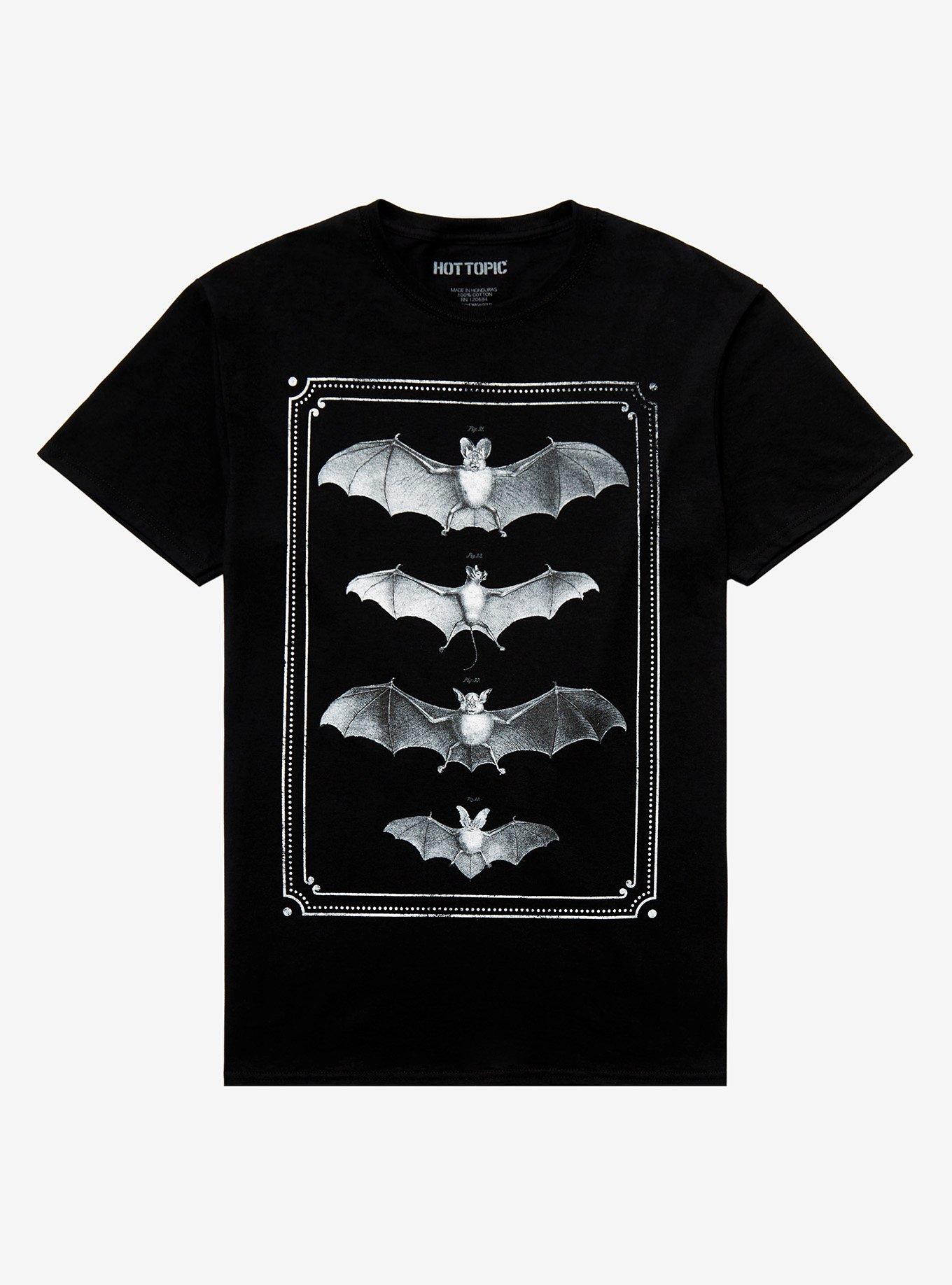 Bat Frame Boyfriend Fit Girls T-Shirt | Hot Topic