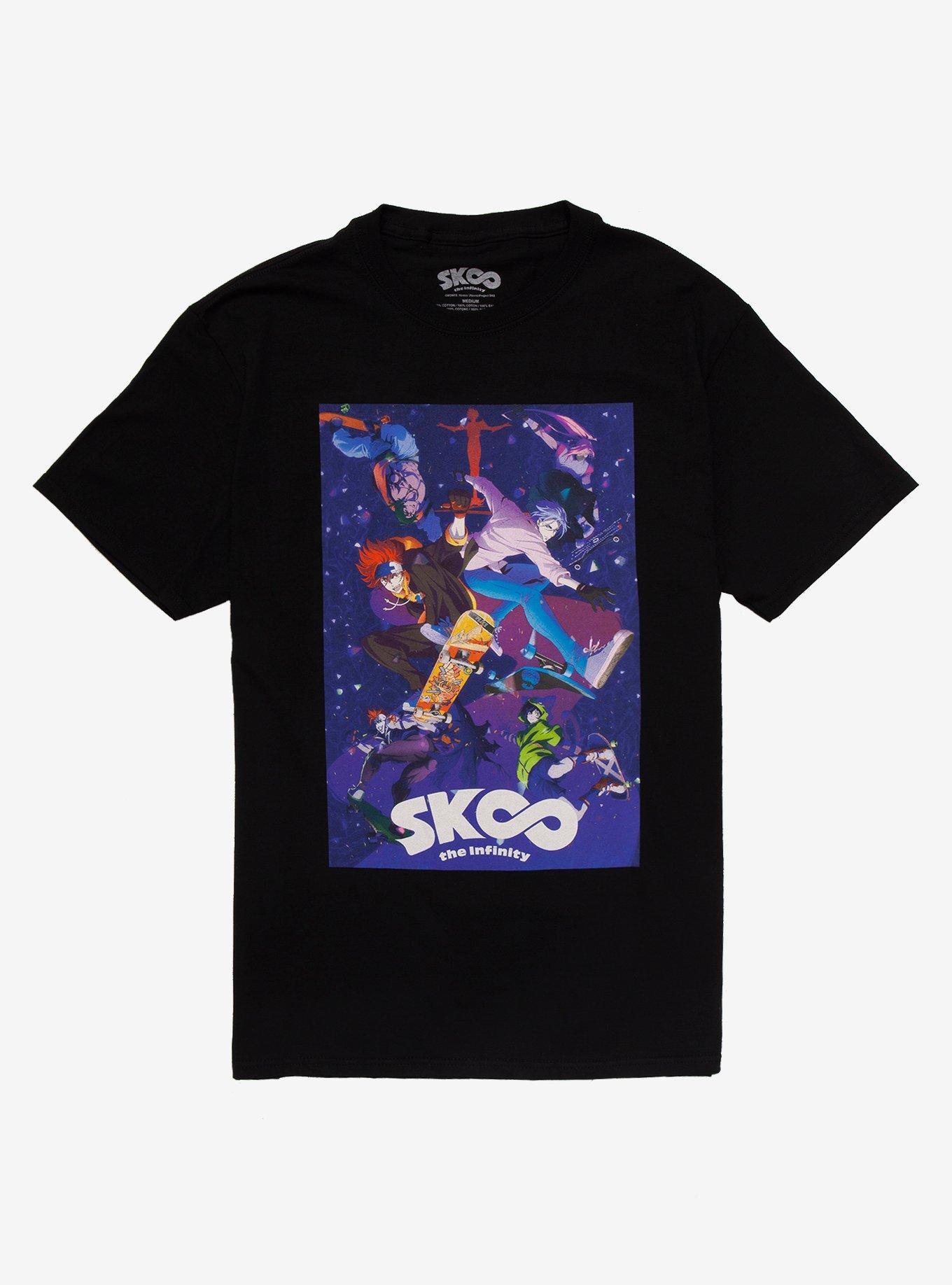 SK8 The Infinity Group Poster T-Shirt | Hot Topic