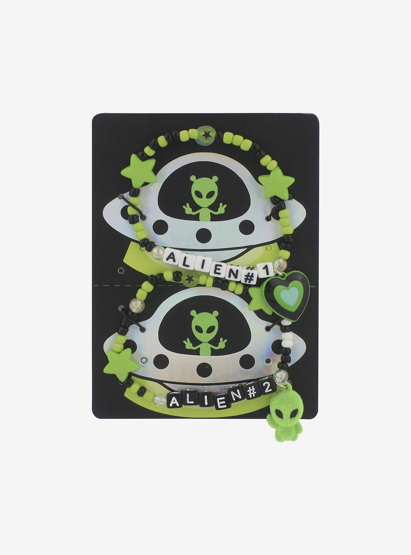 Alien Best Friend Beaded Bracelet Set | Hot Topic