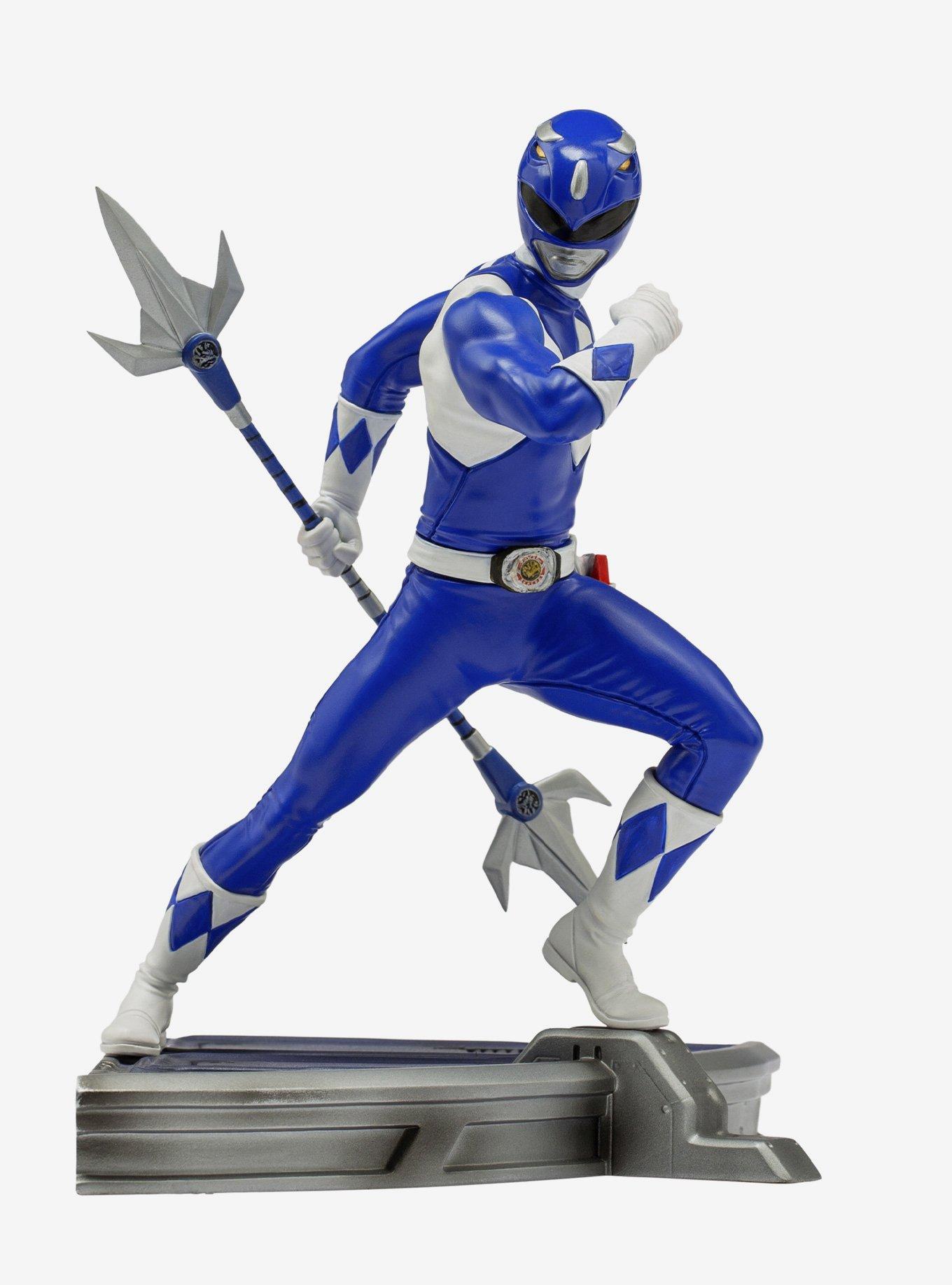Power Rangers Blue Ranger Battle Diorama Series Art Scale 1/10 | Hot Topic