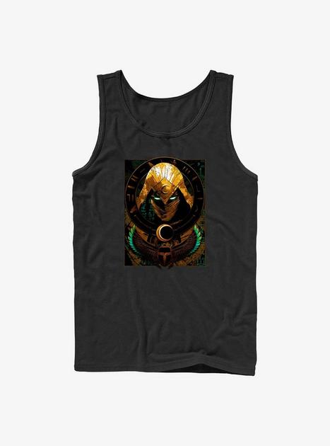 Marvel Moon Knight Scarab Moon Tank - BLACK | Hot Topic