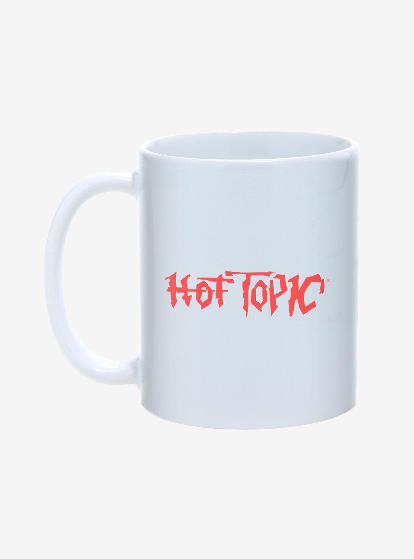 Hot Topic Logo Mug 11oz - WHITE | Hot Topic