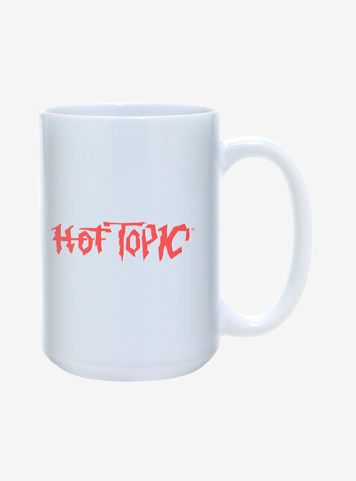 Hot Topic Logo Mug 15oz - WHITE | Hot Topic