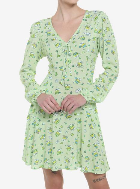 Keroppi Long-Sleeve Dress | Hot Topic