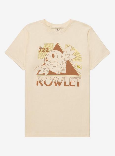 Pokémon Rowlet Poké Dex T-Shirt - BoxLunch Exclusive | BoxLunch