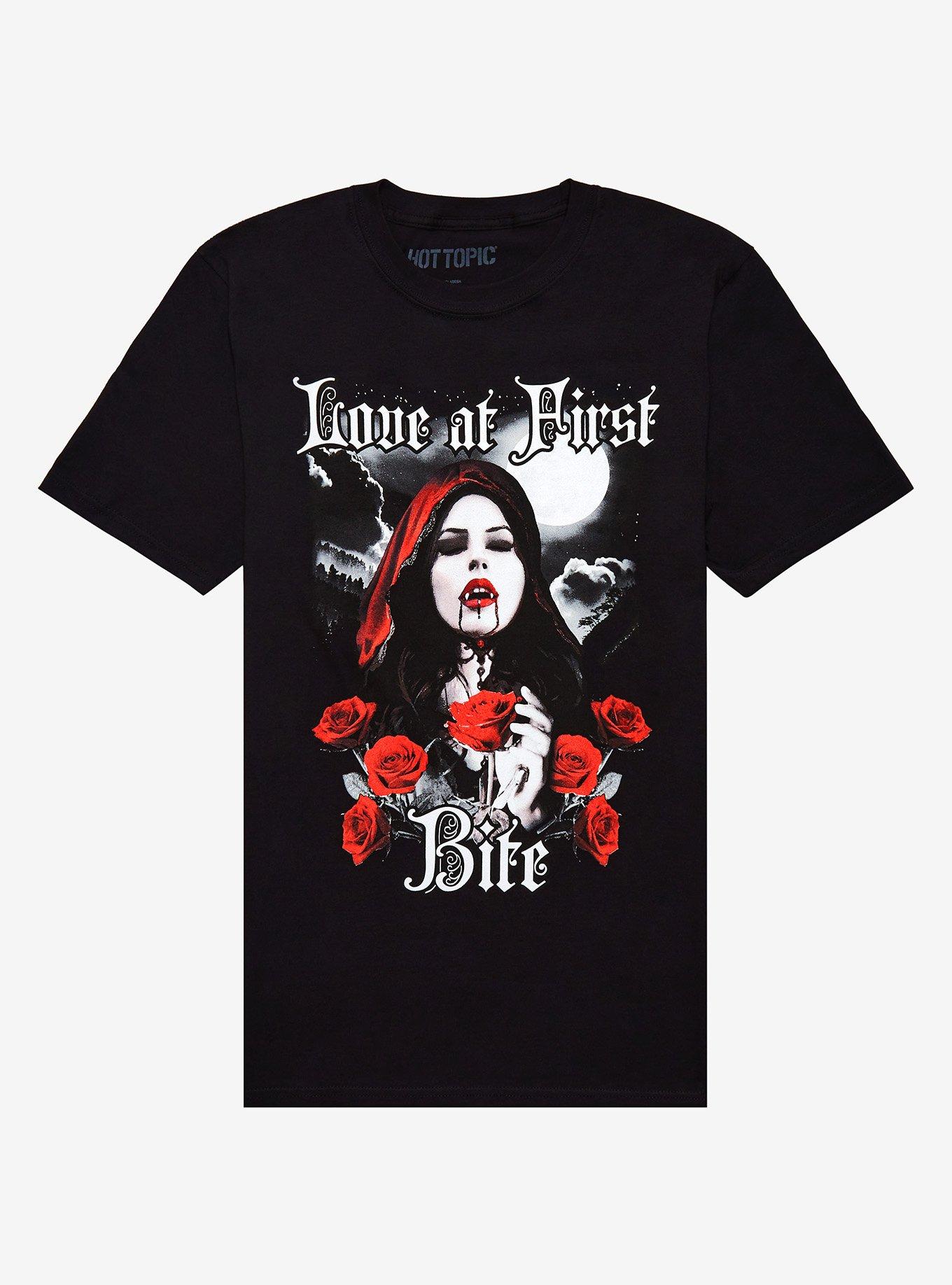 Vampire Love At First Bite T-Shirt | Hot Topic