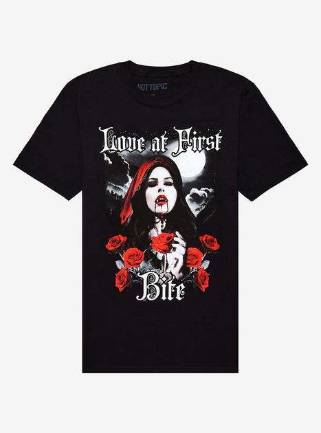 Vampire Love At First Bite T-Shirt | Hot Topic