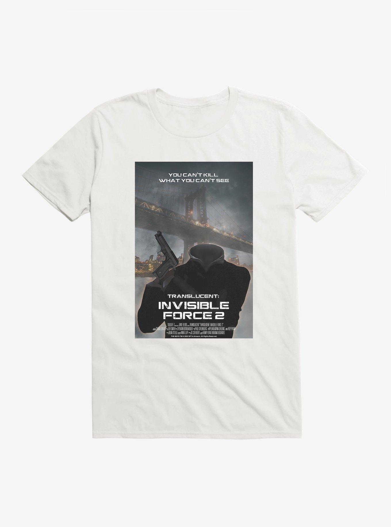 The Boys Translucent: Invisible Force 2 Movie Poster T-Shirt | BoxLunch