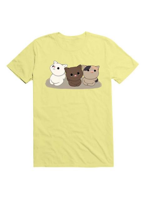Kawaii Catz T-Shirt - YELLOW | Hot Topic