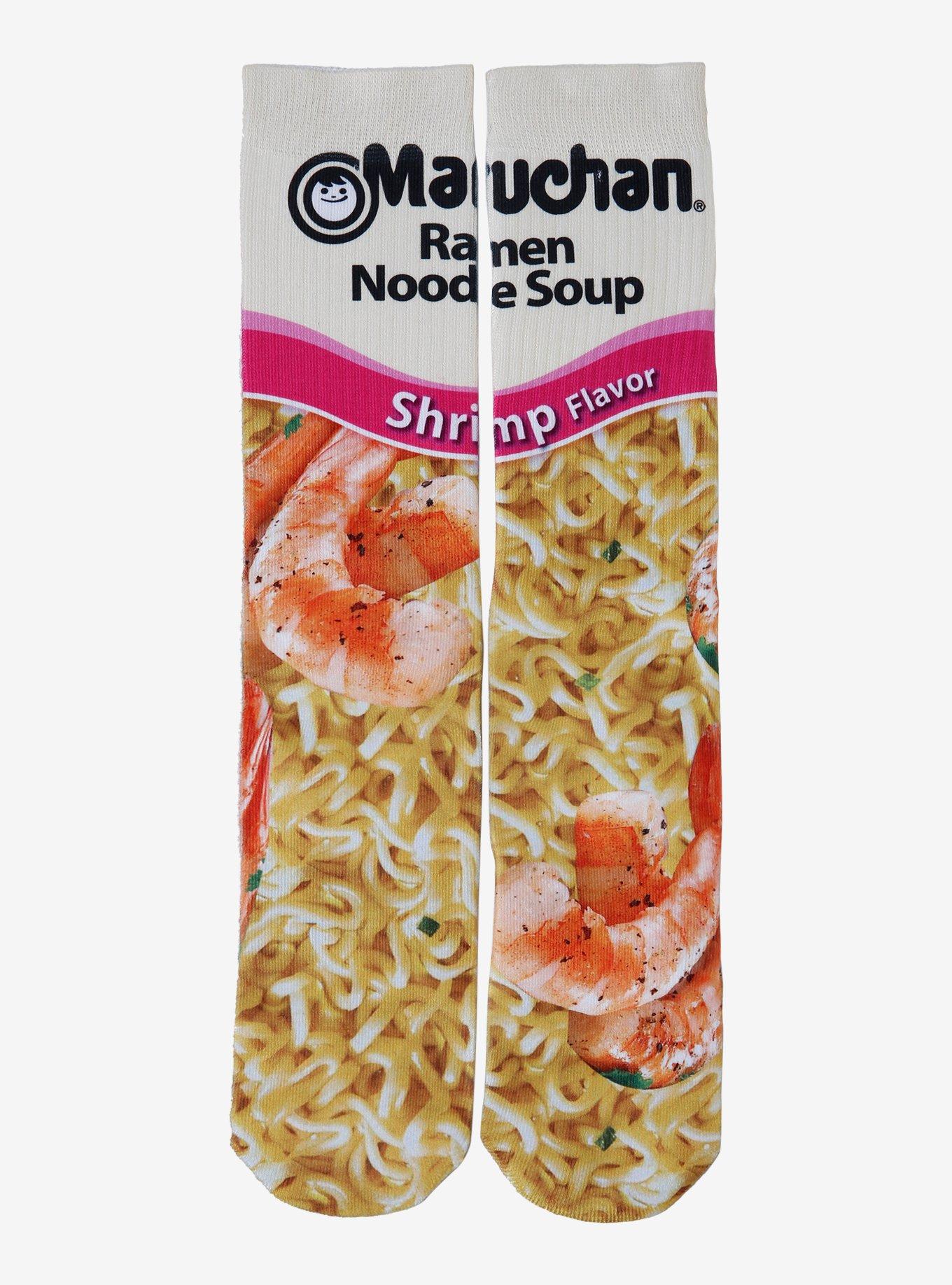 Maruchan Shrimp Ramen Crew Socks | Hot Topic