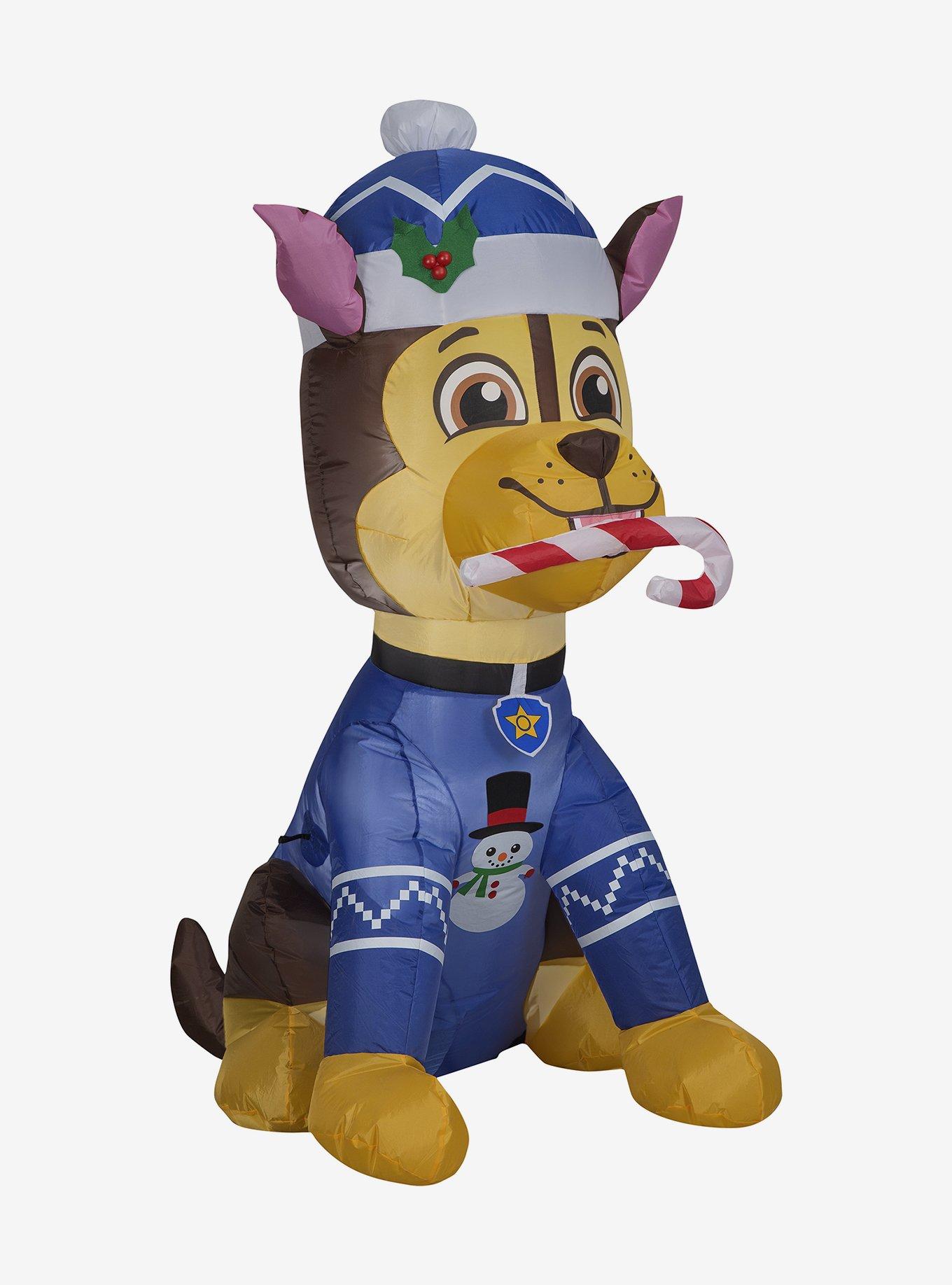 Nickelodeon Paw Patrol Chase In Snowman Sweater Airblown | Hot Topic