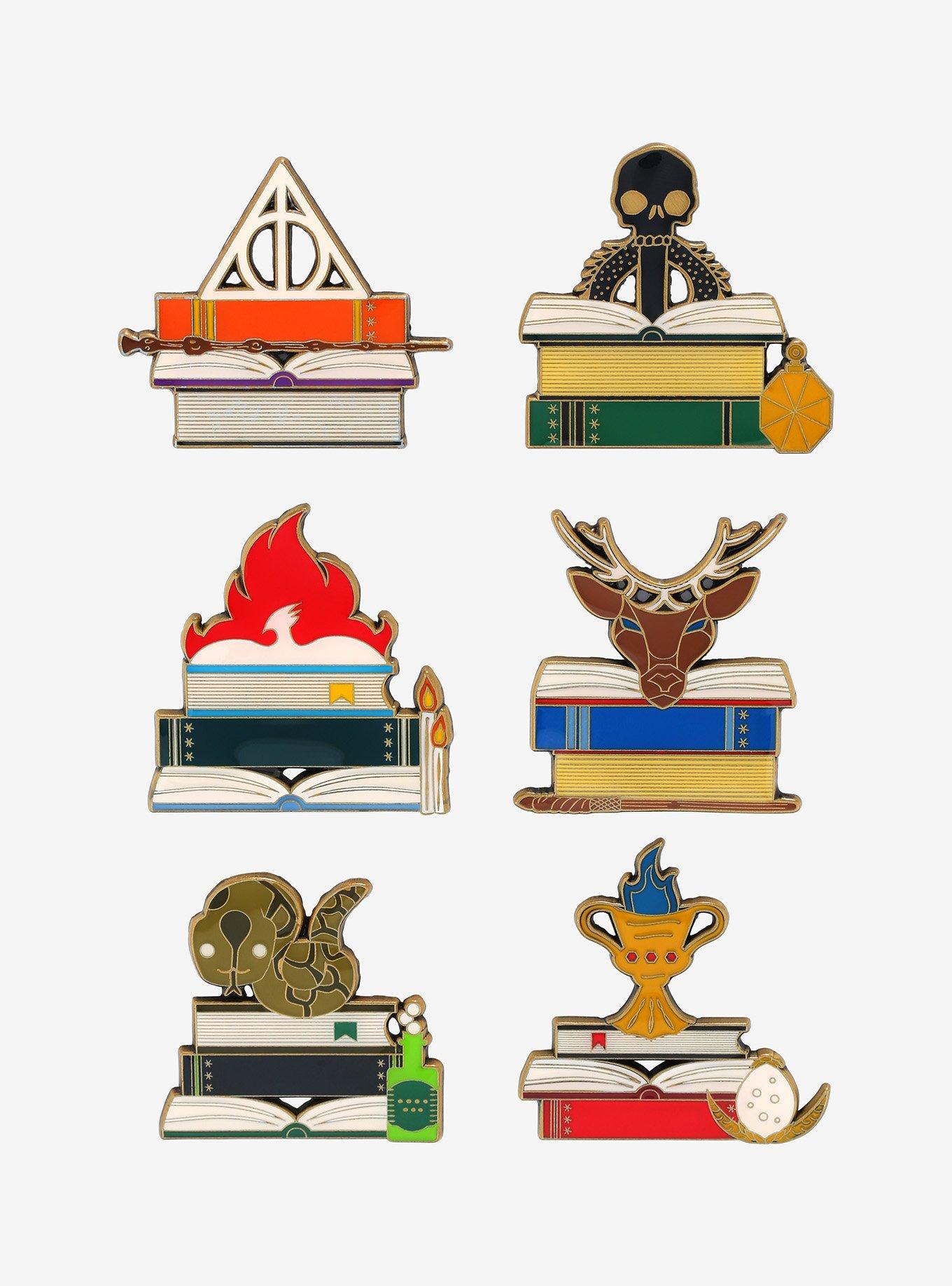 Loungefly Harry Potter Book Icons Blind Box Enamel Pin - BoxLunch ...