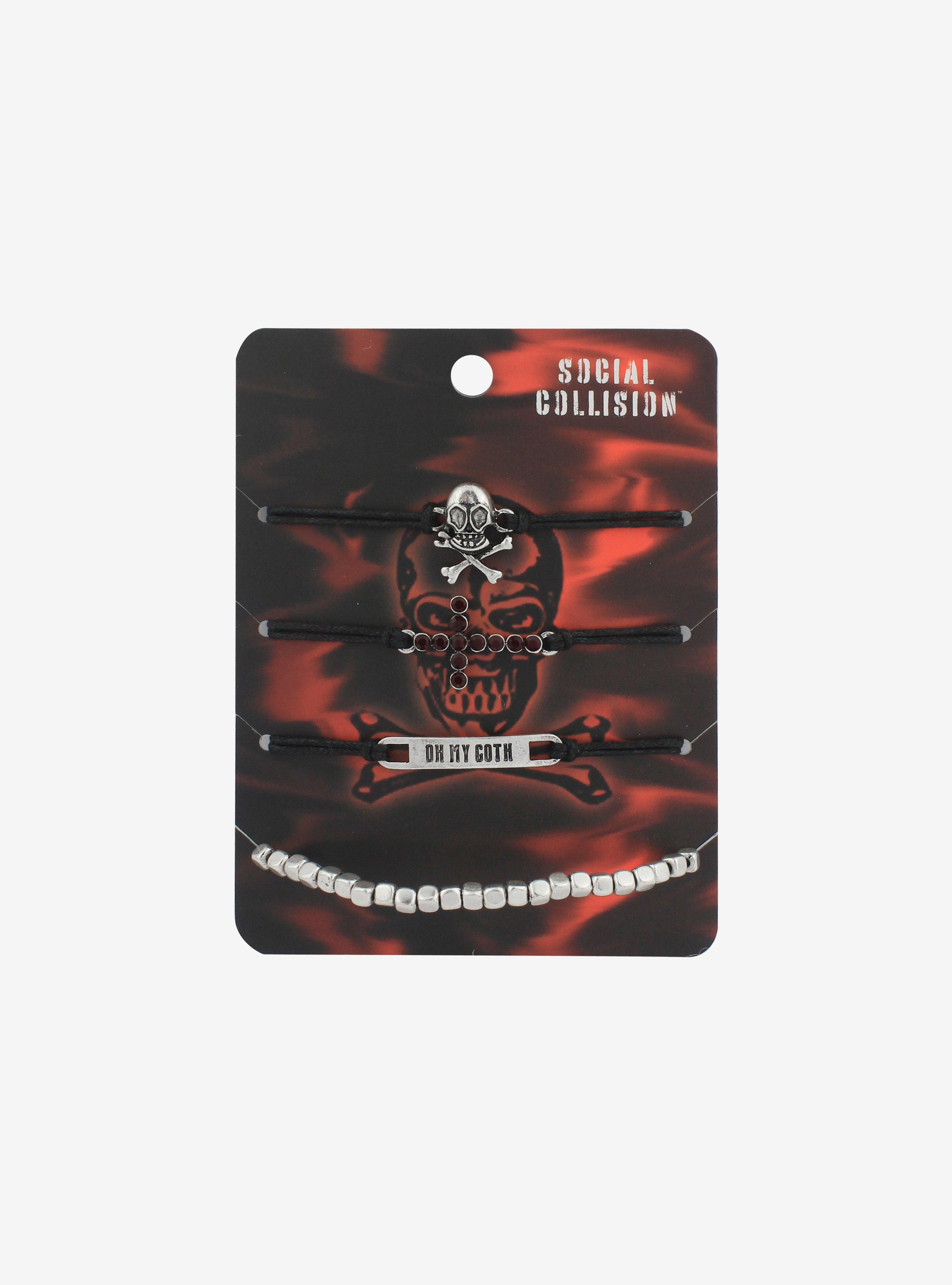 Oh My Goth Bracelet Set | Hot Topic