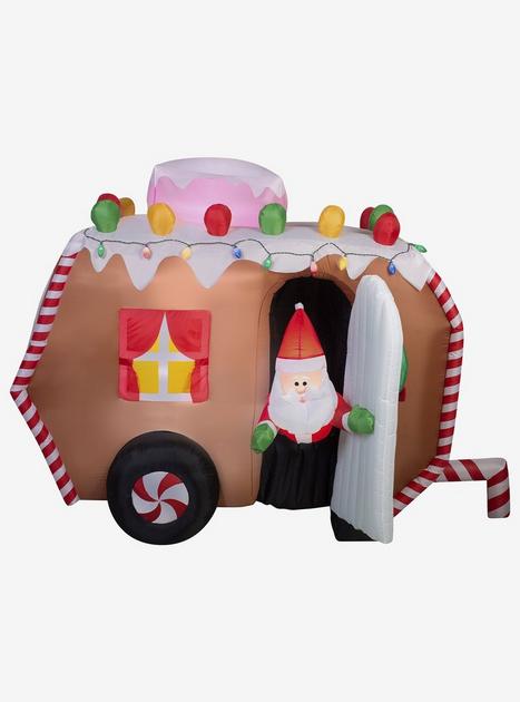 Animated Airblown Gingerbread Trailer | Hot Topic