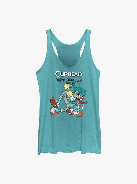Cuphead: The Delicious Last Course Spider Boss Girls Tank - BLUE | Hot ...