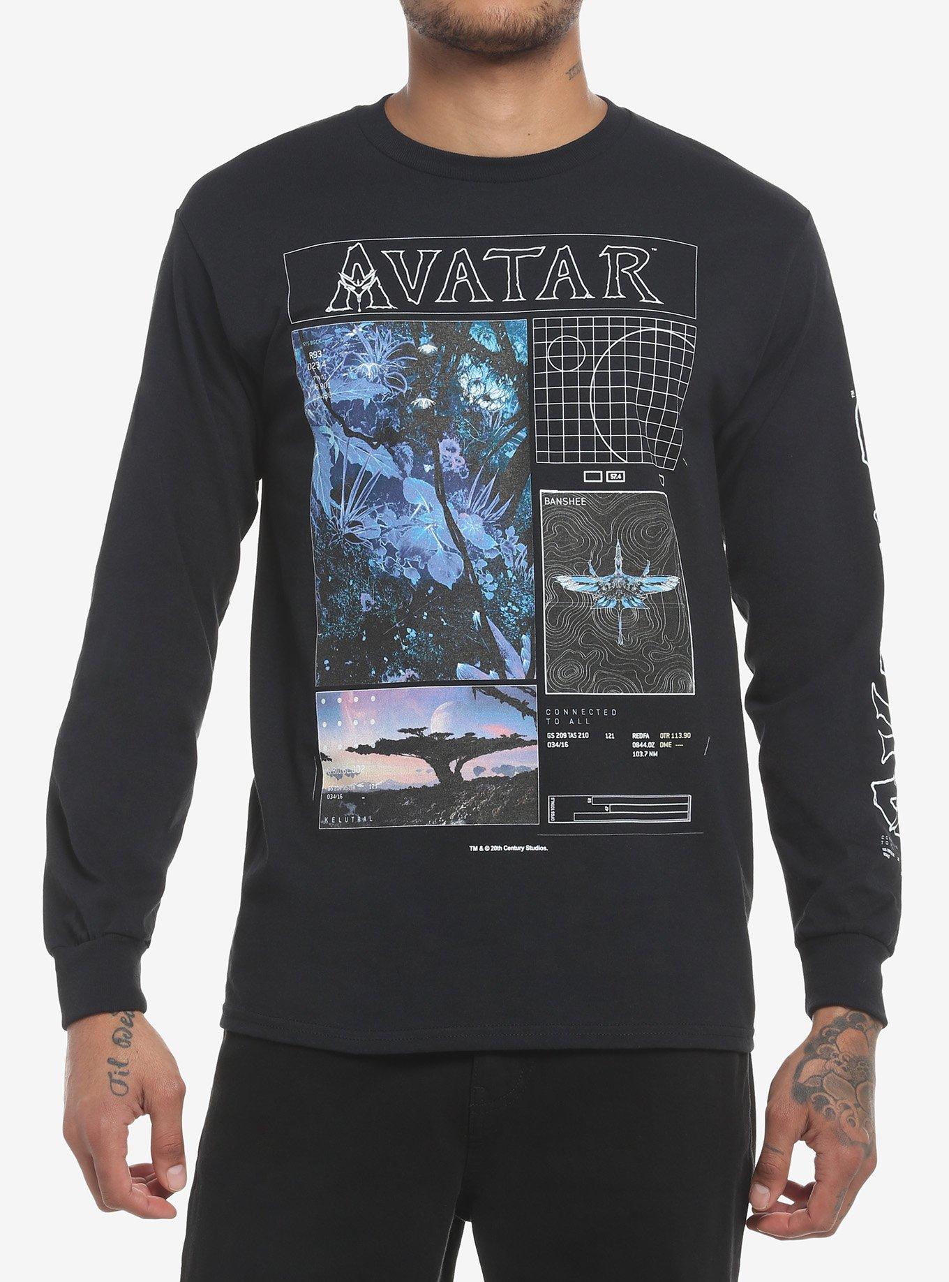 Avatar: The Way Of Water Collage Long-Sleeve T-Shirt | Hot Topic